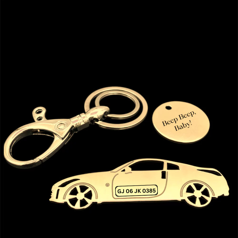 Nissan 350Z Personalized Keychain – Custom JDM Car Metal Keyring ...