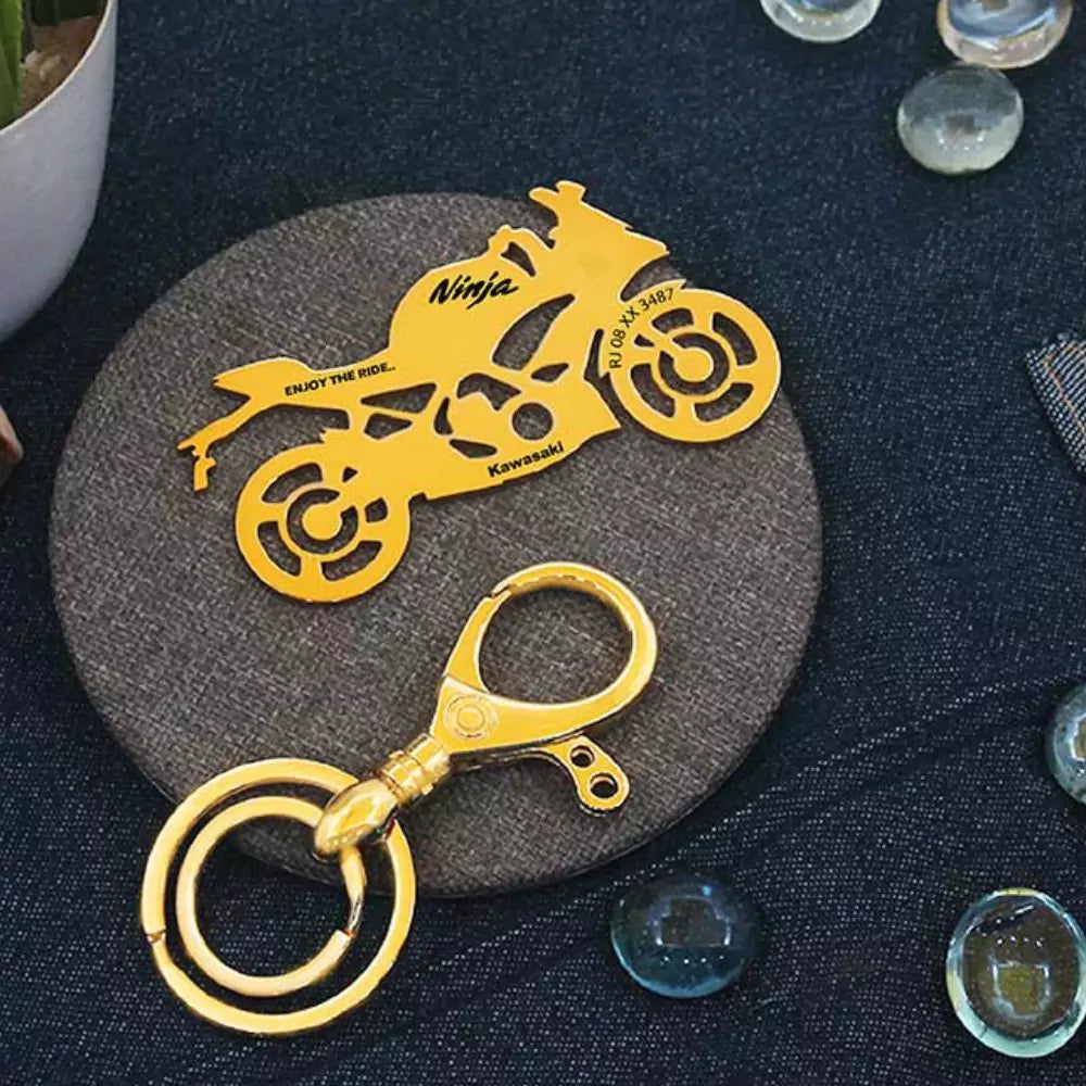 Personalized Kawasaki Ninja 300 Keychain | Subtle Speed, Real Soul ...