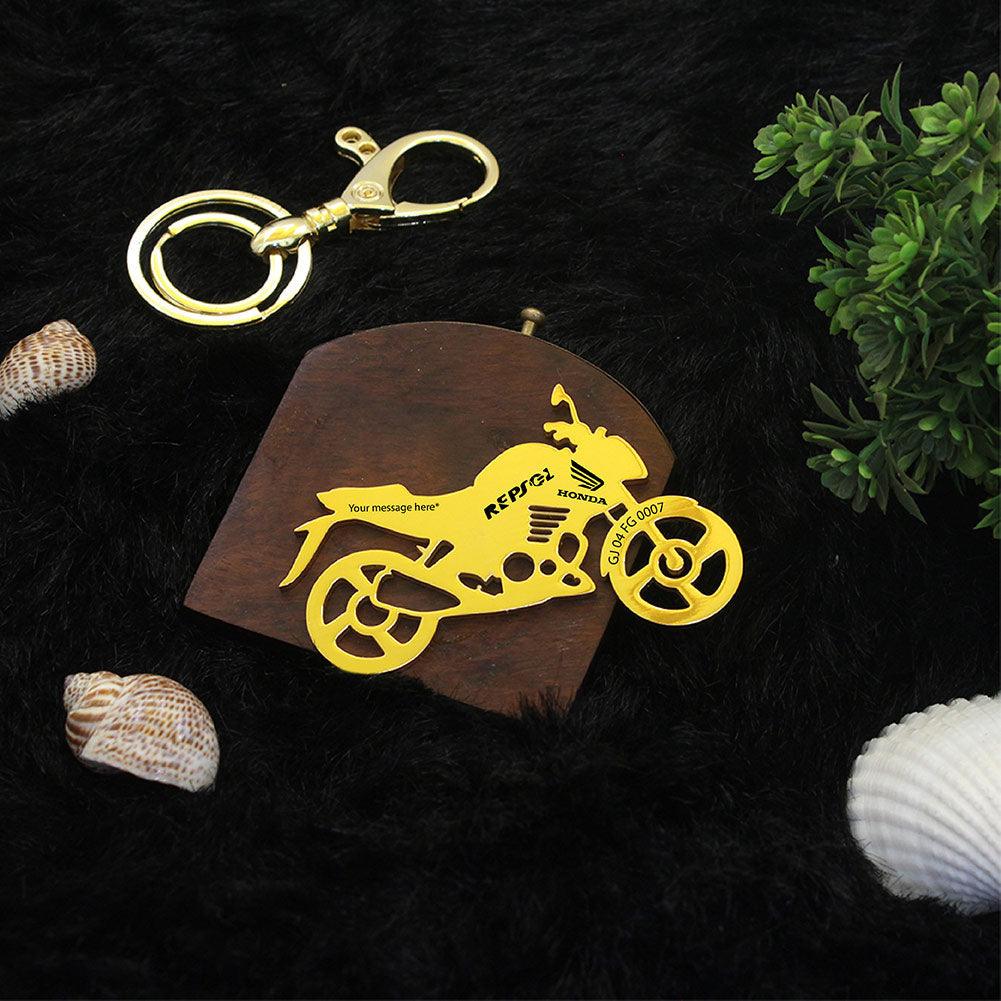 Perfect Gift For Cricket Lover | Honda Hornet Repsol Edition Keychain