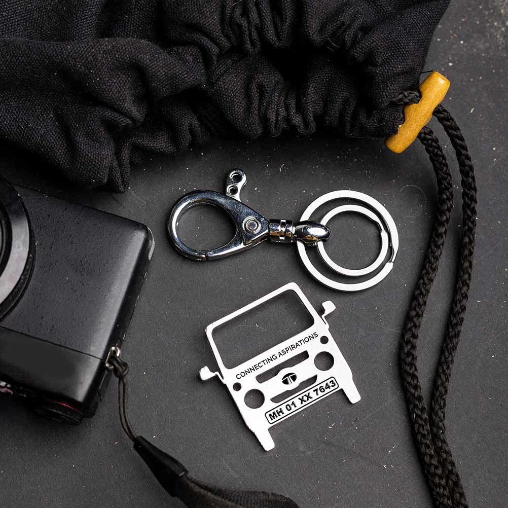 Personalized keychain for Tata ACE Keychain