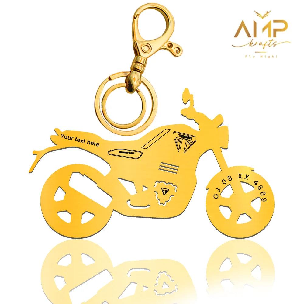 Personalized Car & Bike Keychains: Show Your Love & Care!
